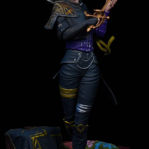 ♀️ Maelle - Expedition 33 Game Figure for 3D Printing・3D Print・Cults