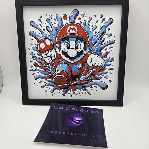 👾 MARIO・ 3MF File for 3D printing・Cults