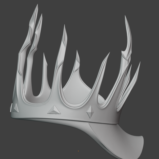 👑 Cursed Crown・ STL File for 3D printing・Cults