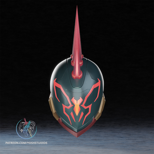 🪖 Spider-Punk Helmet 3D Printer STL File・ STL File for 3D printing・Cults