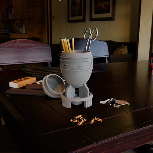 👾 Mini nuke fallout・ STL File for 3D printing・Cults