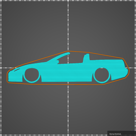STL file Nissan 300ZX Z32 fairlady Z key silhouette 🔑 ・3D printable ...
