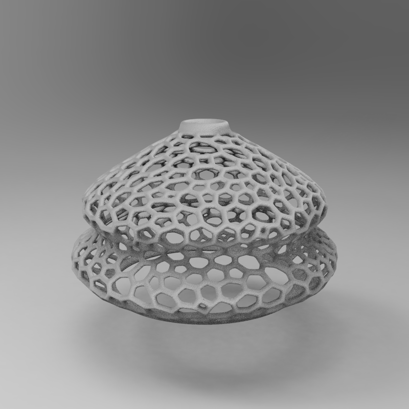 Download Stl File Collection Lamps Voronoi 7 Lamp • 3d Printing Design