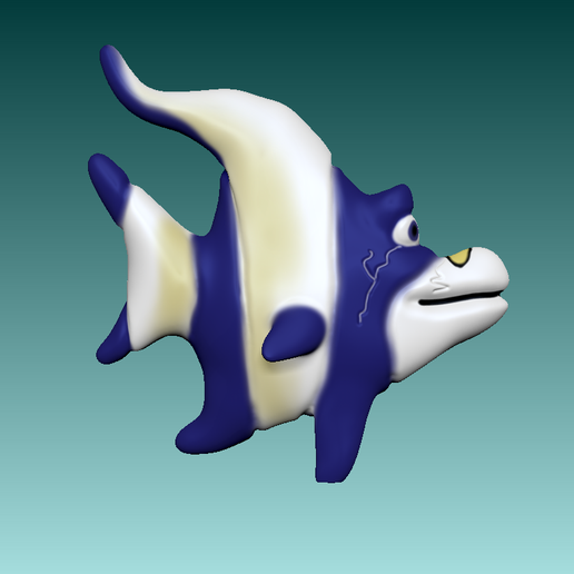 🦈 gill from finding nemo・ STL File for 3D printing・Cults