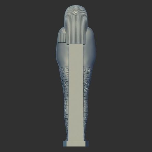 3D file Ancient Egyptian Shawabti shabti shawabti ushabti Psamtik 3d 3D ...