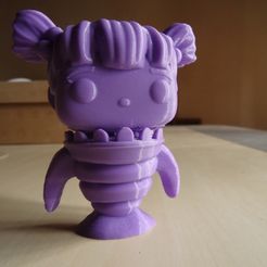 3D printed Boo - monsters inc Funko Pop • made with Anycubic Mono・Cults