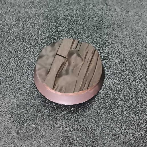 STL file Trench Ground Base 25 mm 🦸 ・3D printer model to download・Cults