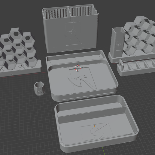 🖼️ Modular Painting Station for Army Painter Wet Palette・ STL File for ...