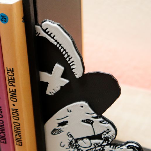 Bookend of Chubby Chopper | One Piece Fan Art 👒・Free STL File for 3D ...