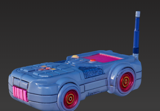 👽 RetroWave Communicator - 3D Printable Retro-Futuristic Sci-Fi Prop ...