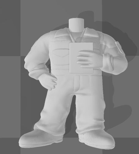 arquivo STL funko body male ♂️ ・design de impressão 3D para download・Cults
