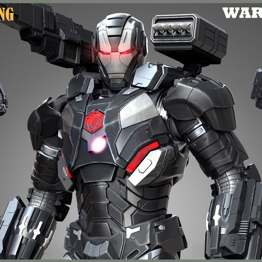 3D file Warmachine for printing 3D print model 👨 ・3D printable model to ...