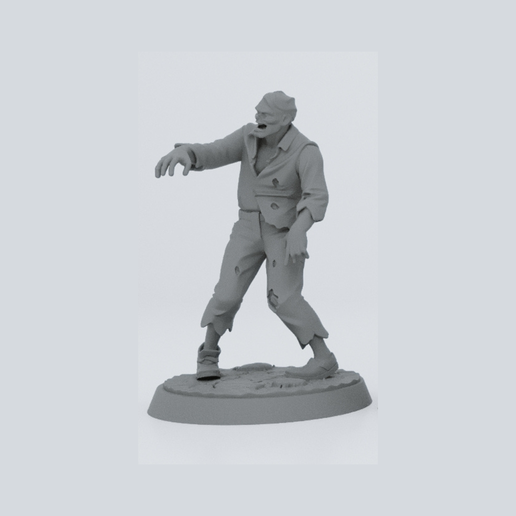 😵 Shambling Dead – Classic Zombie Horde (28mm DnD Undead Pack)・Free STL ...