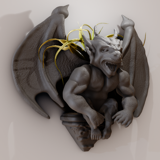 gargoyle wall mount