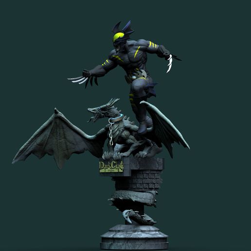 👨‍🎨 Dark Claw Hybrid = Batman + Wolverine STL files for 3d printing ...