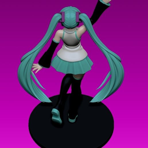 👧 Hatsune Miku - 3D Armable Figure・ STL File for 3D printing・Cults