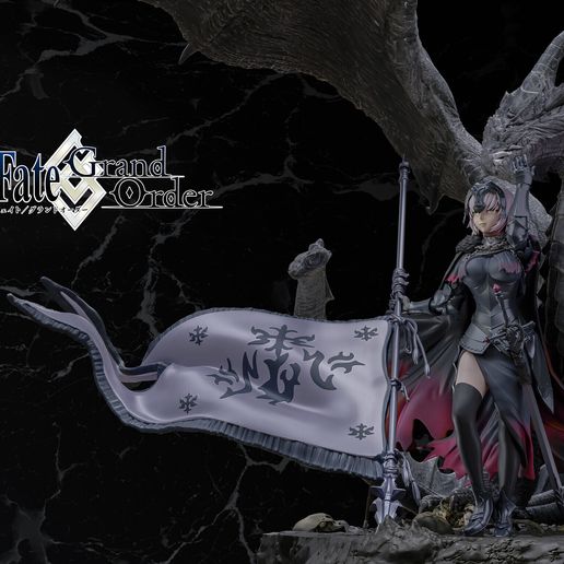 3D file Jeanne DArc 🐉 ・3D printer model to download・Cults