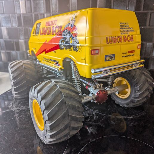 🧸 Tamiya Lunchbox - SCX10 Rear Axle Mod・ STL File for 3D printing・Cults