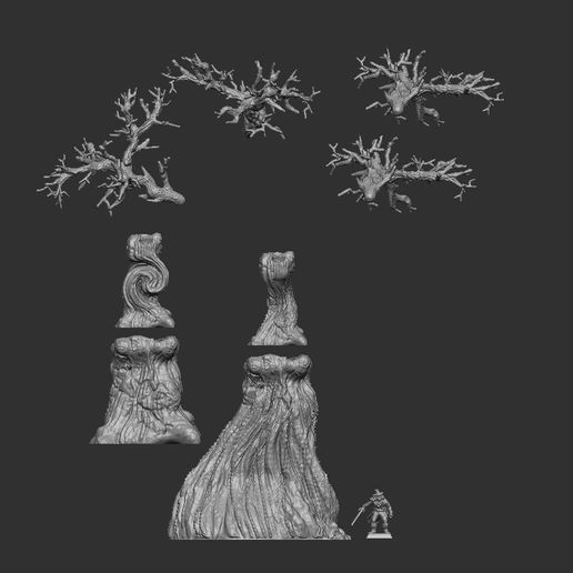 🌳 Modular Tree・ STL File for 3D printing・Cults