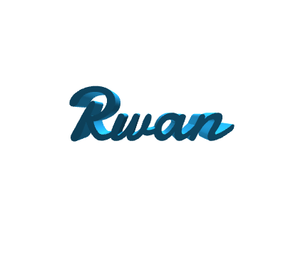 STL file Rwan 👦 ・3D printer design to download・Cults
