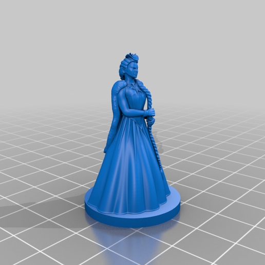 Free 3D file The Snow Queen 🌨️ ・Template to download and 3D print・Cults
