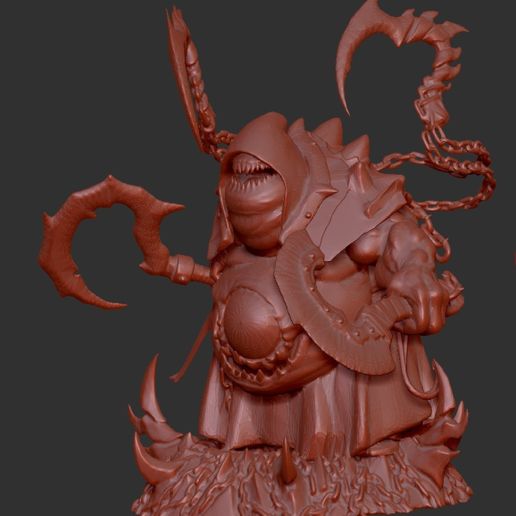 OBJ file Dota2 pudge Abberant Observer set + arcana 🦸 ・Model to ...