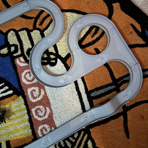 🚸 Customizable Track・Free STL File for 3D printing・Cults
