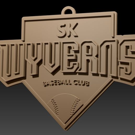 3D file KBO League all teams printable keychan logos ⚾ ・Template to ...