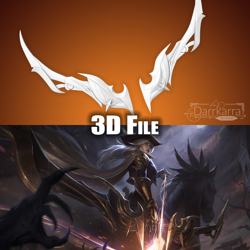 🏹 Ashe High Noon League of Legends STL files・ 3D File for 3D printing・Cults