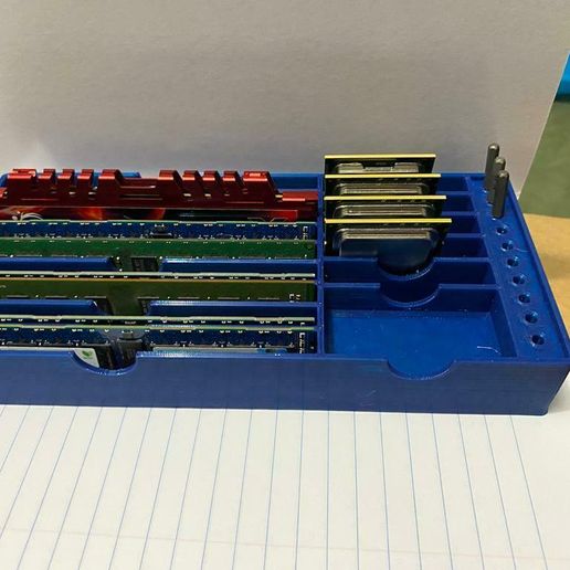 🐏 CPU and RAM Toolbox Organizer (Intel, AMD and shielded RAM) - Because ...