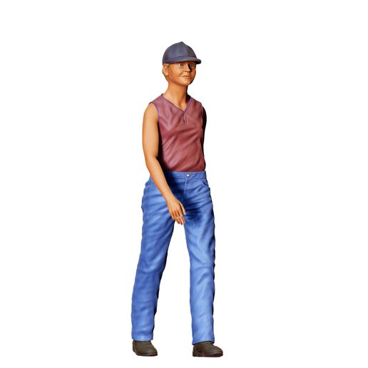 STL file N4 Jurassic Park Lex Murphy Ariana Richards 🎬 (OBJ and 3MF)・3D ...