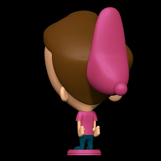 👦 Timmy Turner - The Fairly OddParents・ 3D File for 3D printing・Cults