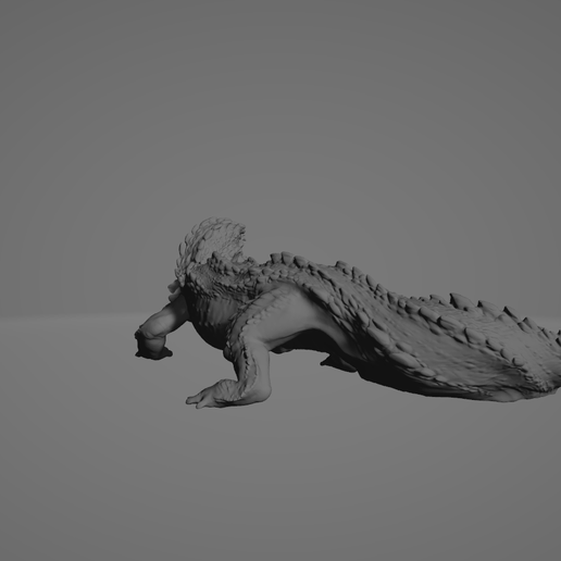 👹 MONSTER HUNTER BALAHARA・ STL File for 3D printing・Cults