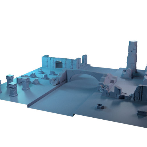 🎲 Mines of Moria - Scatter Terrain Collection - LOTR - MESBG・ STL File ...