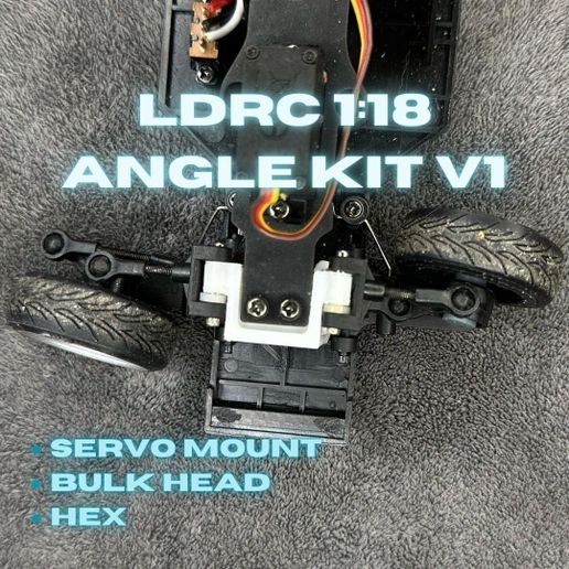 🚁 LDRC angle kit V1・ 3D File for 3D printing・Cults