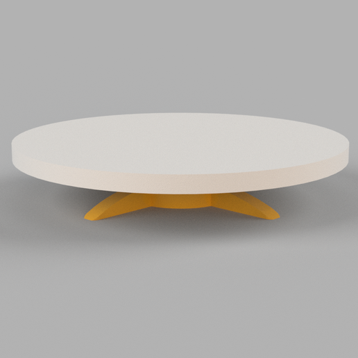 📷 Rotating Base・Free 3D File for 3D printing・Cults