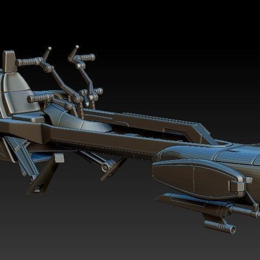 🪖 BARC Speeder for 6 inch scale model kit STL 3D print model・ STL File ...