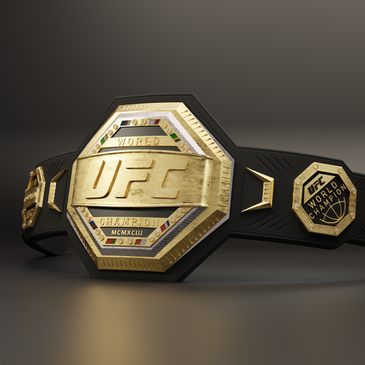 👾 UFC LEGACY CHAMPIONSHIP BELT・ 3D File for ・Cults