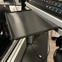 STL file Porta Mouse Sim Racing Mouse Holder Profile 40mm 🐁 (GCODE)・3D ...