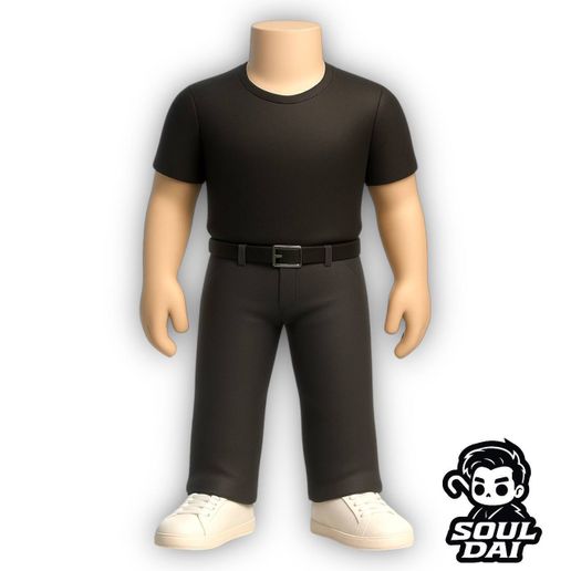 ♂️ MEN'S FUNKO BODY 02 - (Male Funko body T-Shirt and Casual Pants ...
