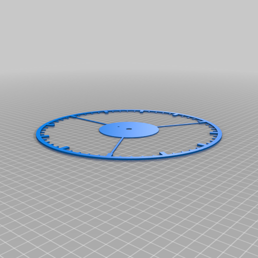 🕰️ Clock face・Free STL File for ・Cults