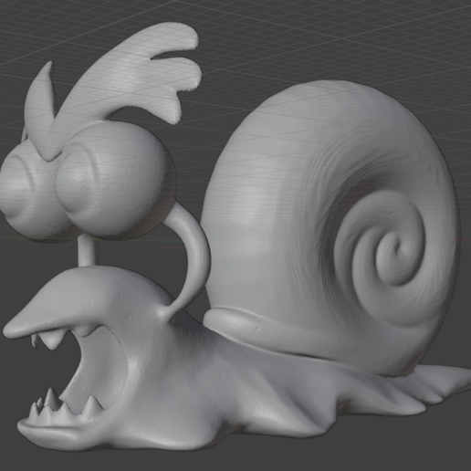 Free STL file Larry the Snail from Spongebob 🐌 ・3D printer design to ...