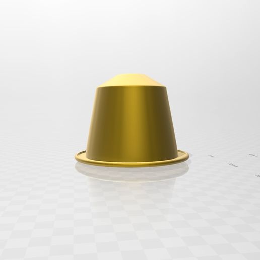 ☕ Nespresso Capsule 3D Model for Decoration and Prototyping・ STL File ...
