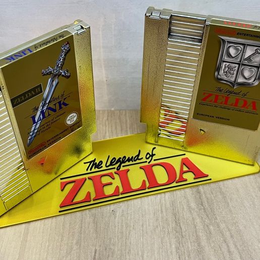 STL file Nintendo Nes The Legend of Zelda Cartridge Holder 🕹️ ・Design ...