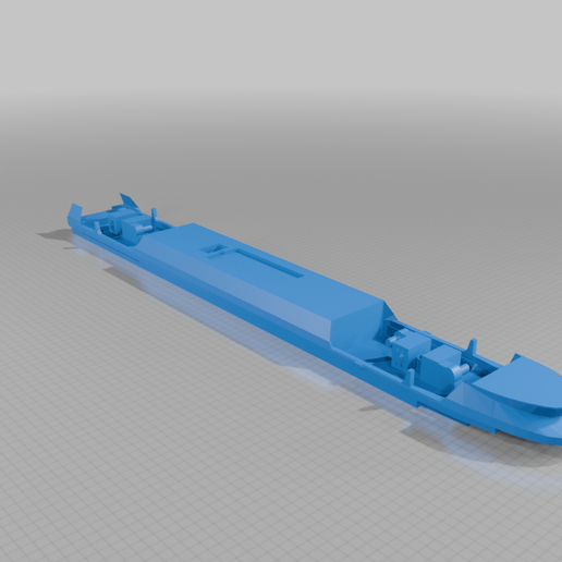 ⚖️ TGV PSE P01 model with pendular suspensions in kit form for assembly and display in all ...