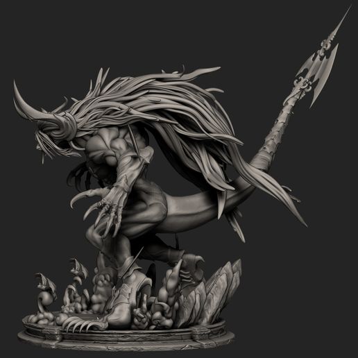 🦸 Galian Beast - Vincent Valentine - Final Fantasy VII・ 3D File for 3D ...