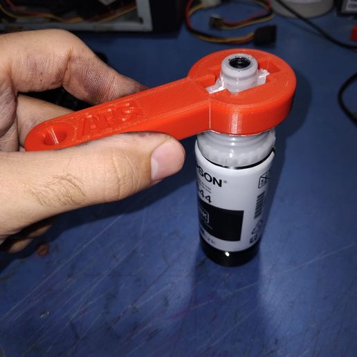 🍾 EPSON INK BOTTLE OPENER V2・Free STL File for 3D printing・Cults