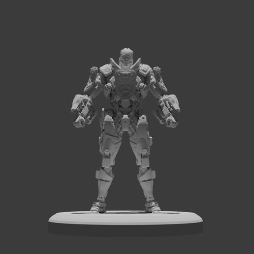 🗿 Adam Smasher - Hell's Cyborg - Cyberpunk 2077・ STL File for 3D ...