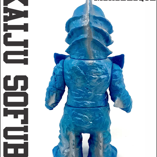 👹 Sofubi Monoblock - S-R・ STL File for 3D printing・Cults