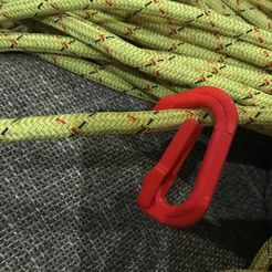3D printed Simple Carabiner・Cults